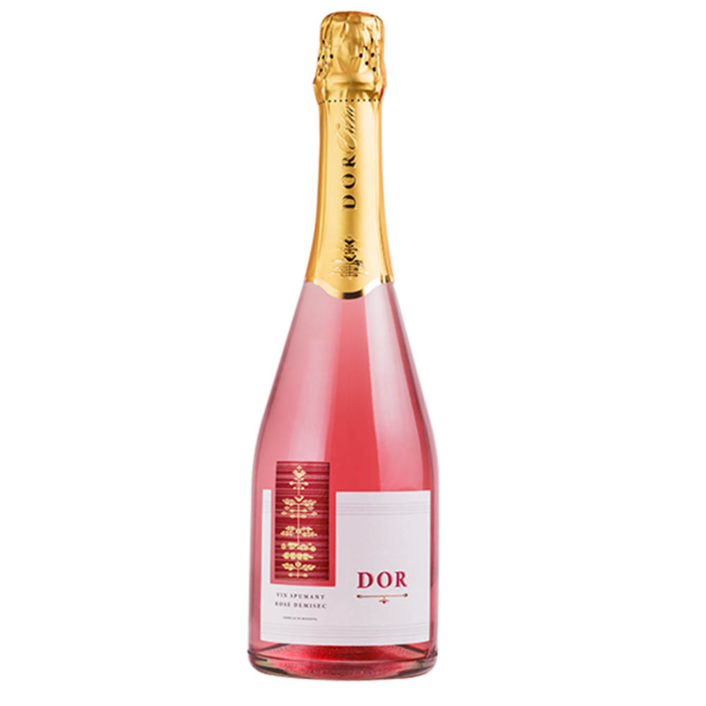 Bostavan DOR Rose Medium Dry Sparkling Wine